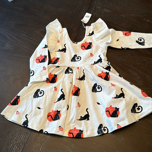 monica + andy | Dresses | Monica Andy Halloween Ruffled Twirl Dress ...